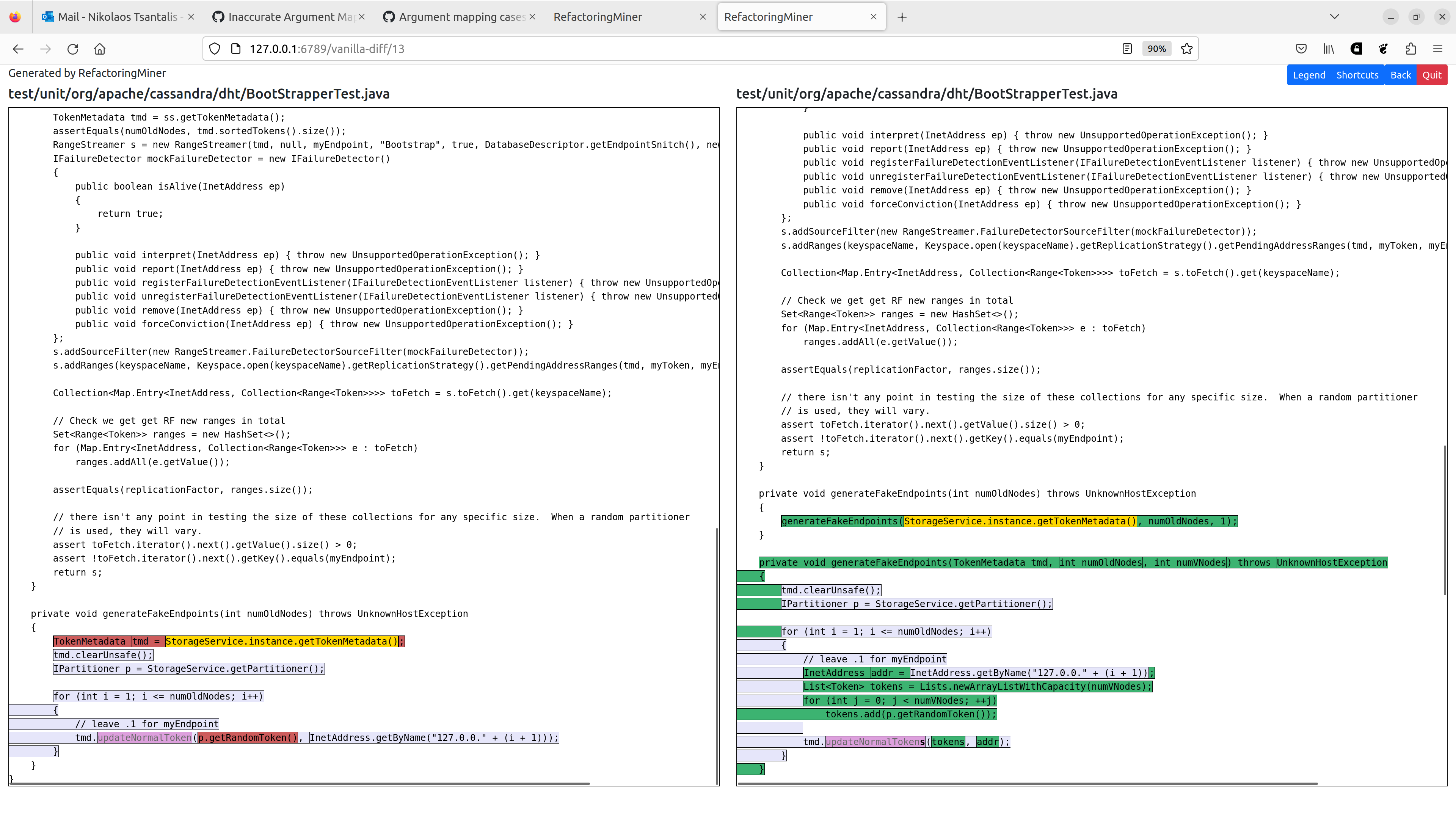 Inaccurate Argument Mappings for integer literal (1) in ExtractMethodRefactoring · Issue #422 ...