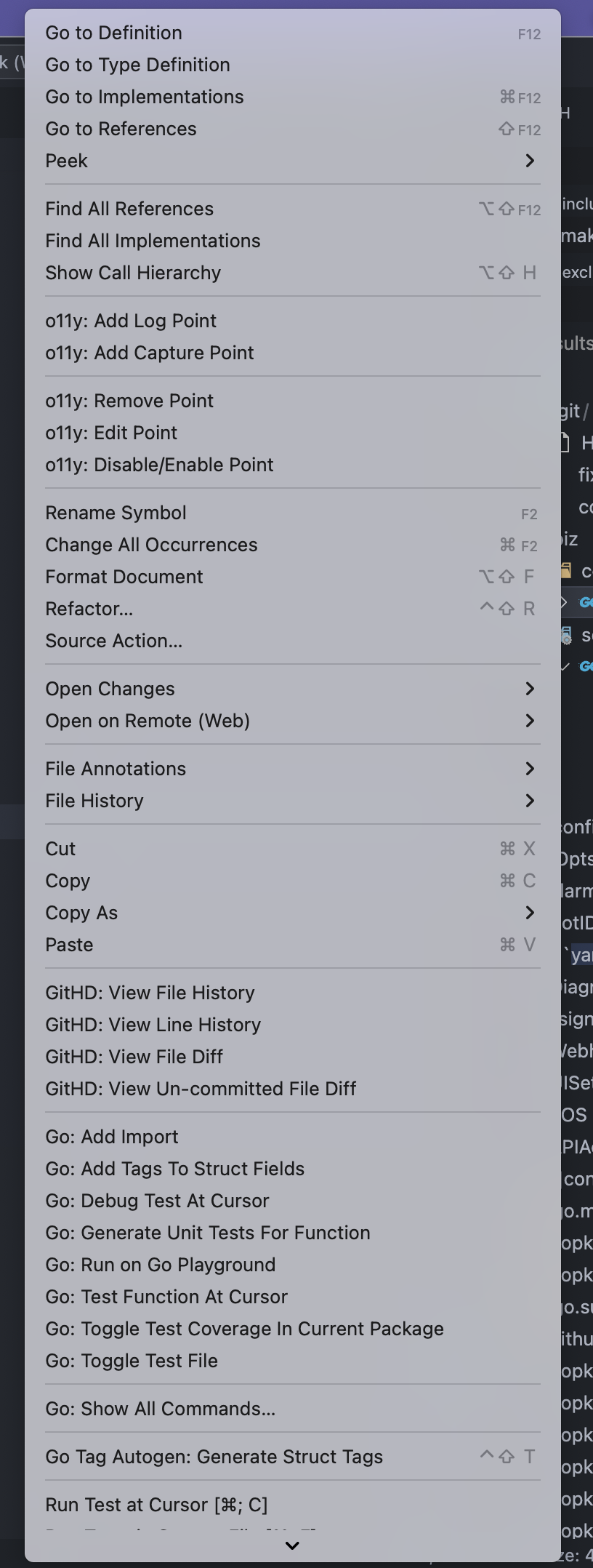 Hide editor context menu items · Issue #75930 · microsoft/vscode · GitHub