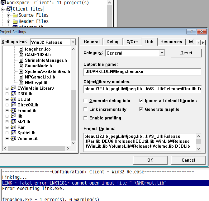 missing lib files · Issue #4 · opendarkeden/client · GitHub