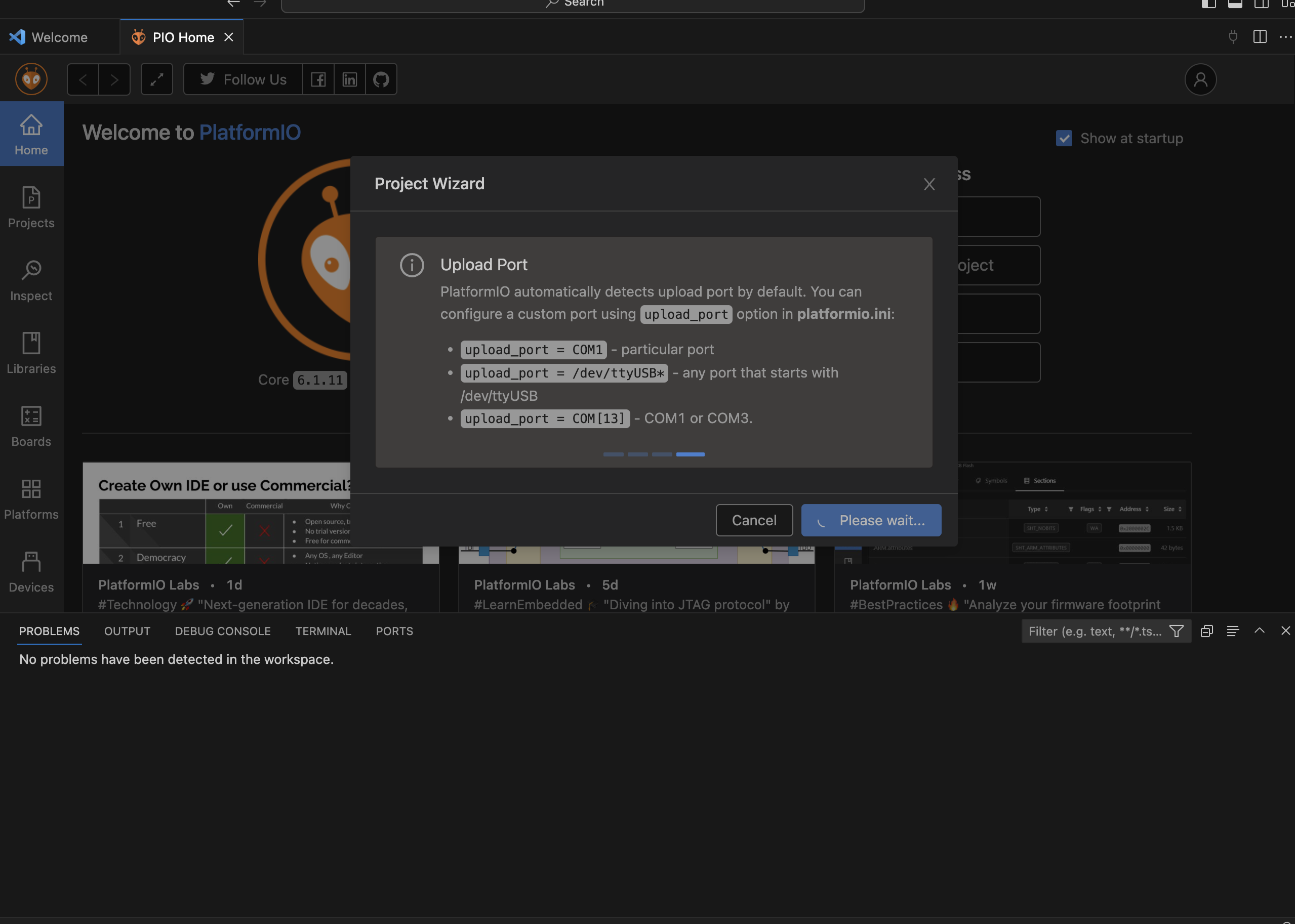 Can Not Initialiaze A New Project With Platformio On Macos V14 Permissionerror Errno 1 