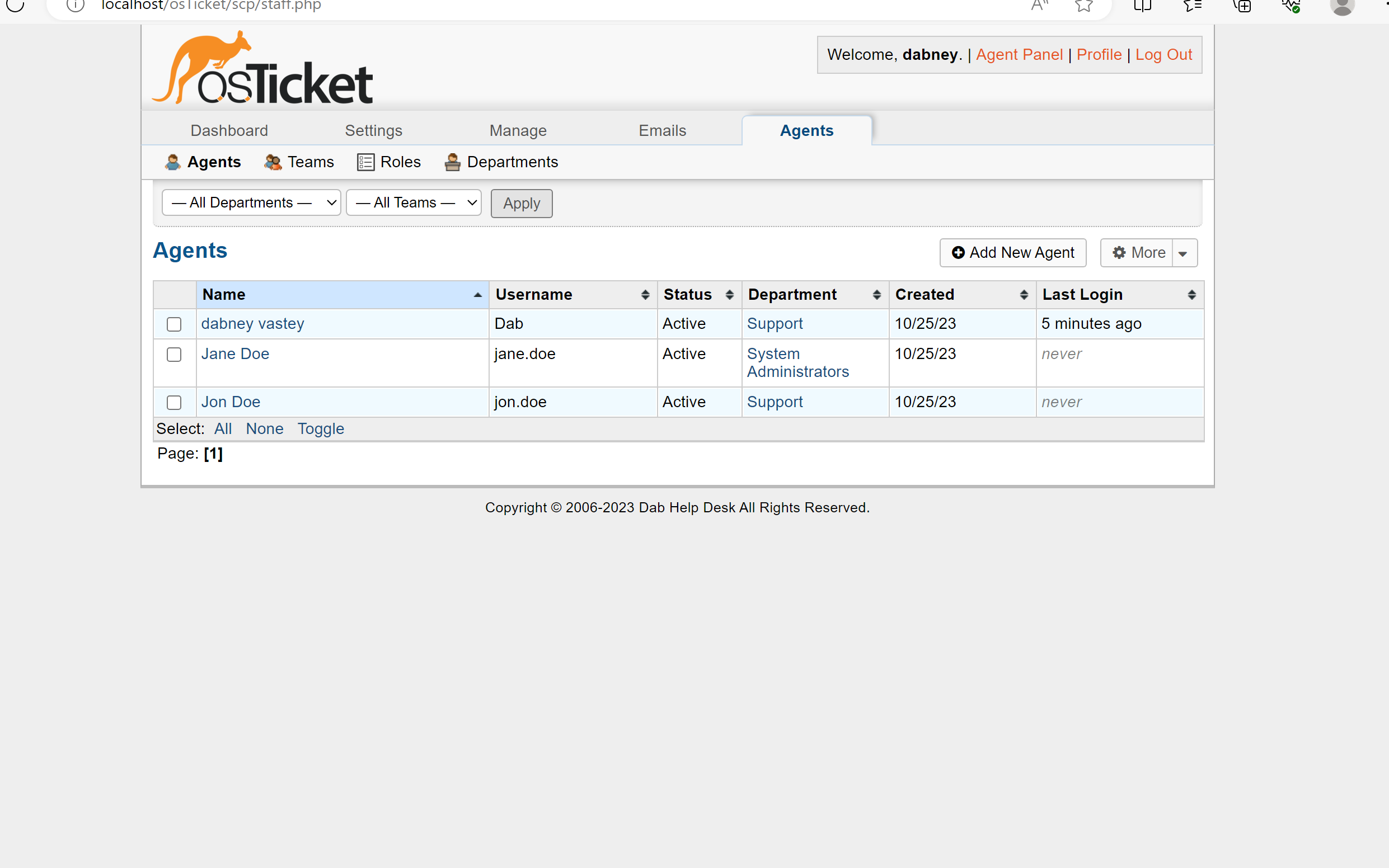 GitHub - DabneyV/osticket-prereqs