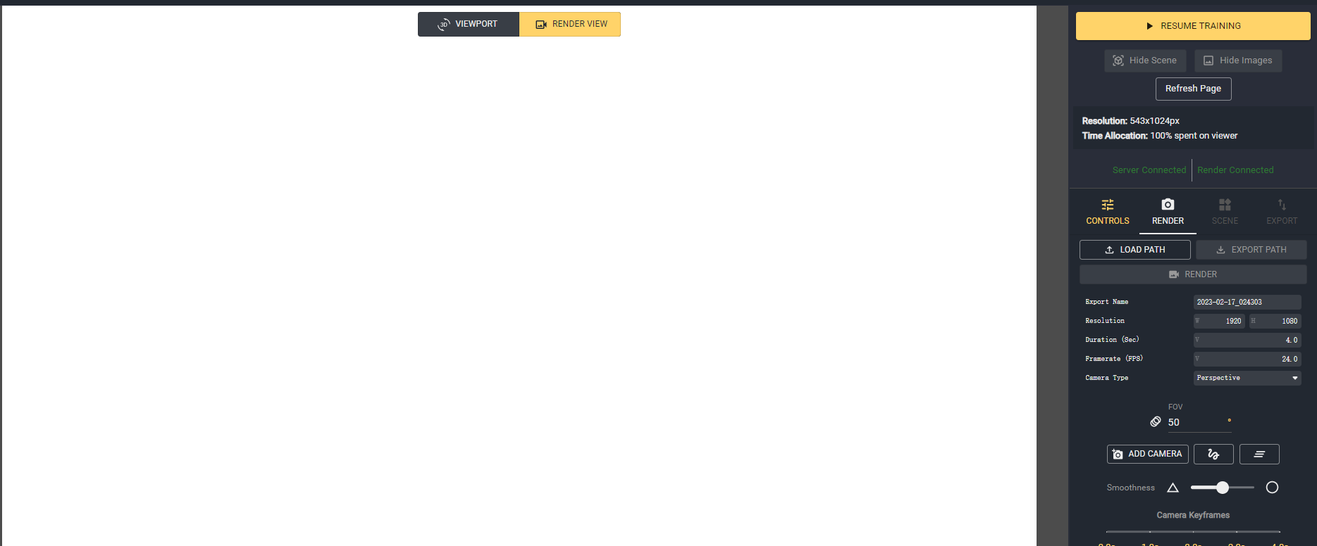 Render disconnected · Issue #1256 · nerfstudio-project/nerfstudio · GitHub