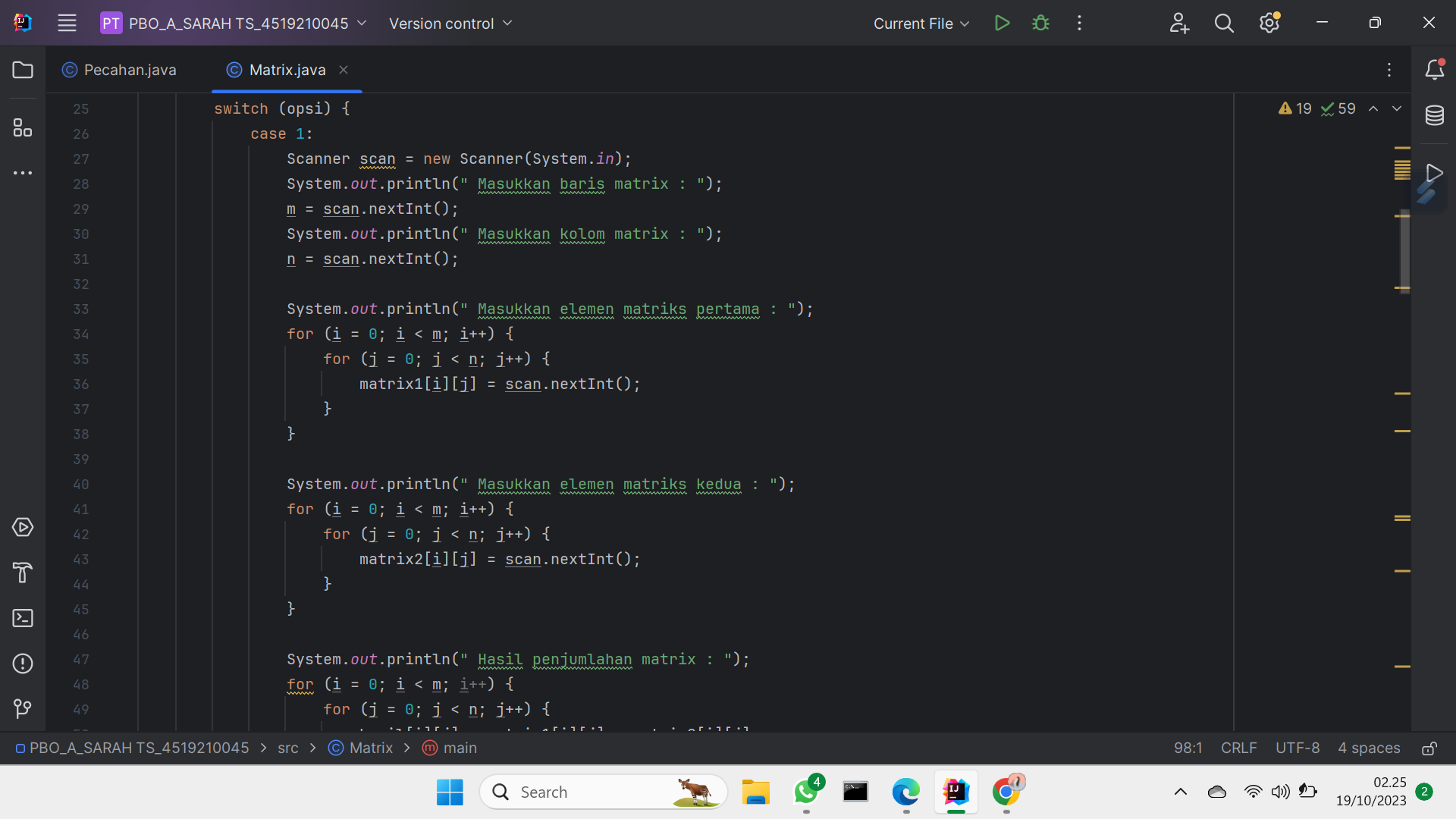 GitHub - Gensaaa25/TGS_PBO_A_4519210045_SarahThesalonicaSogen
