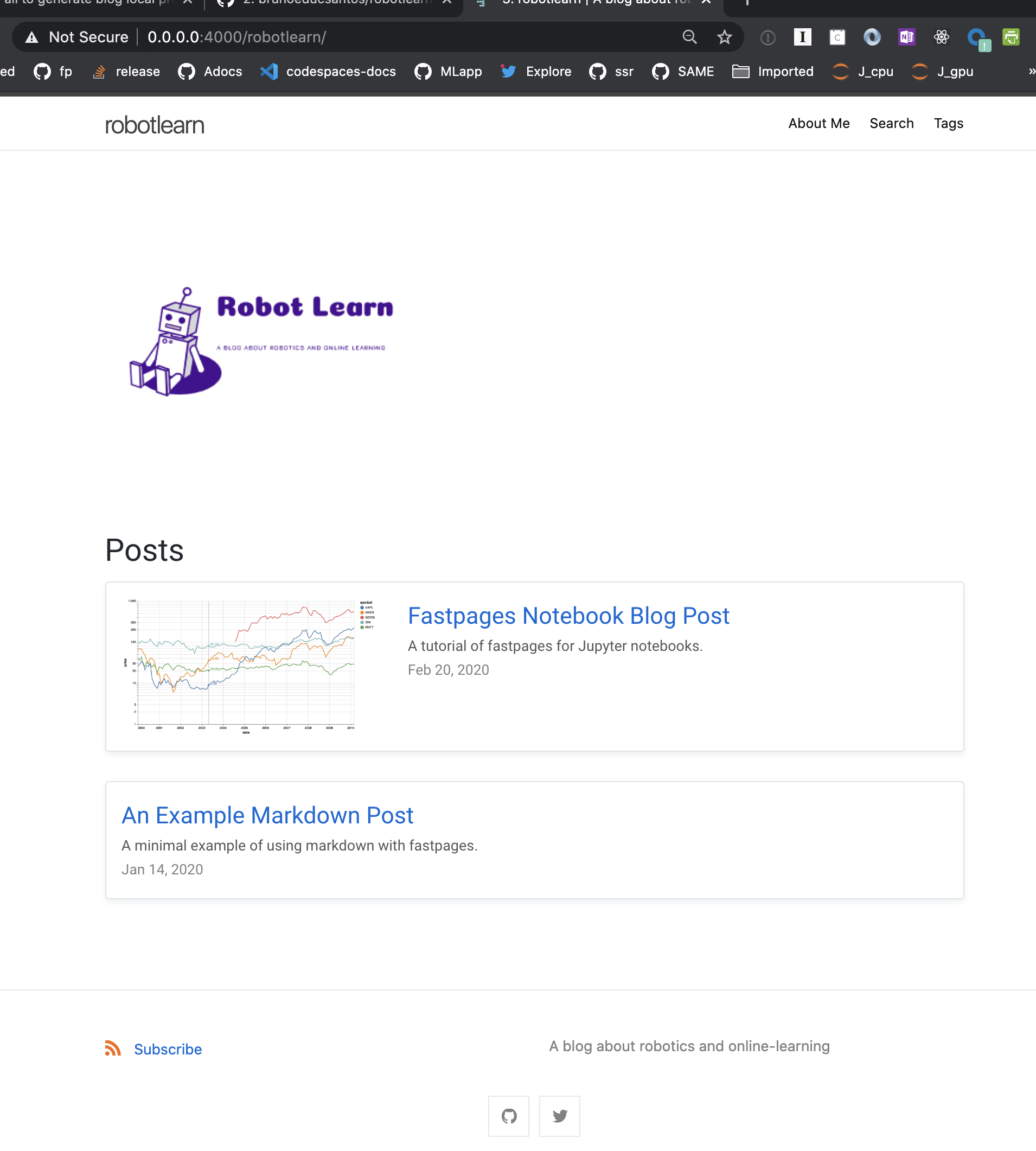 Fail to generate blog local preview · Issue #474 · fastai/fastpages · GitHub