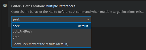 Find All References jumps to a result · Issue #174592 · microsoft ...
