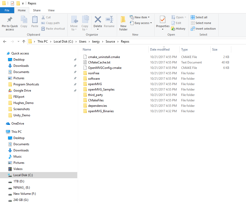 Cant Find Sln File · Issue 1121 · Openmvgopenmvg · Github 