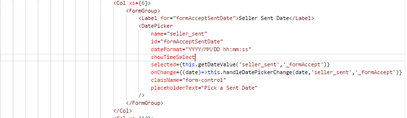 TimeSelect not show? · Issue #1056 · Hacker0x01/react-datepicker · GitHub