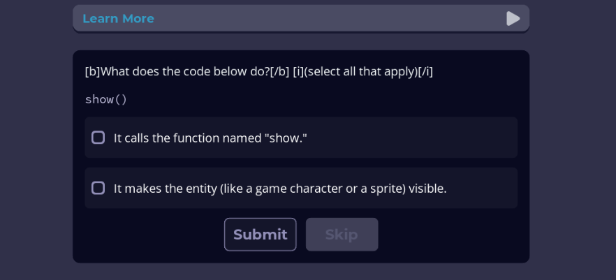 BBcode not interpreted on quiz for lesson 3 · Issue #195 · GDQuest/learn-gdscript · GitHub