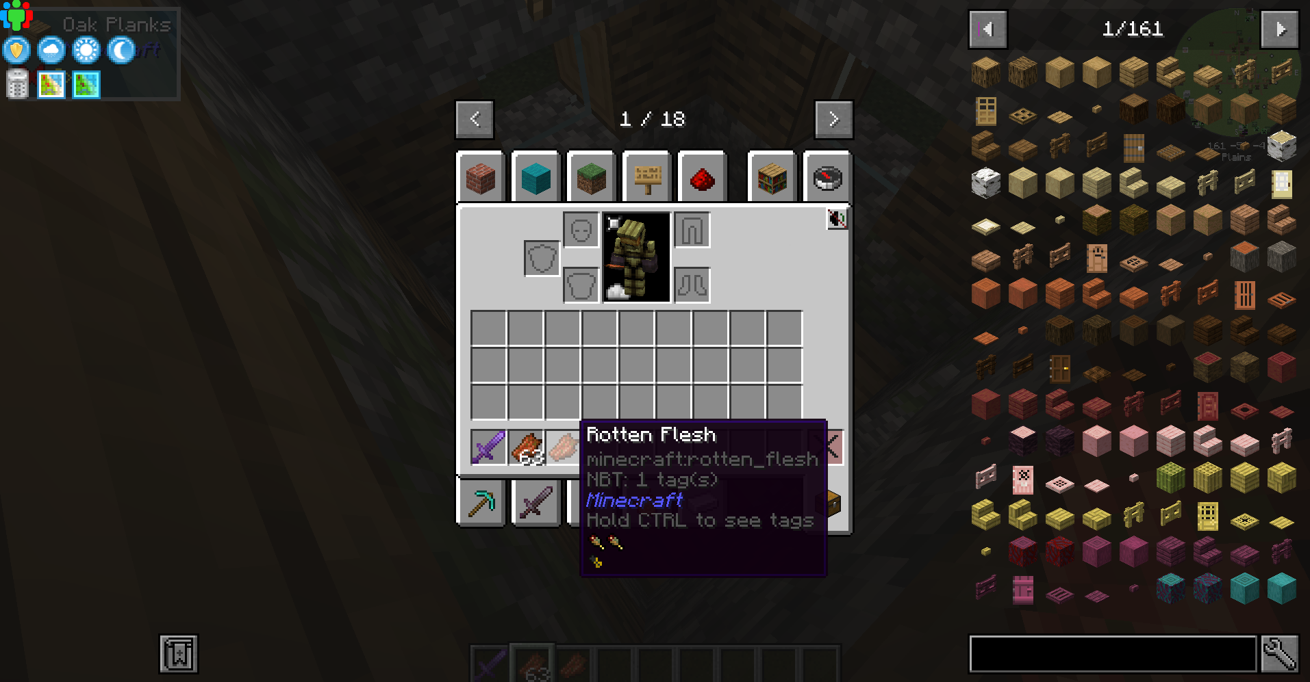 Zombies give 1 NBT tag to items they pick up · Issue #4073 · FTBTeam ...