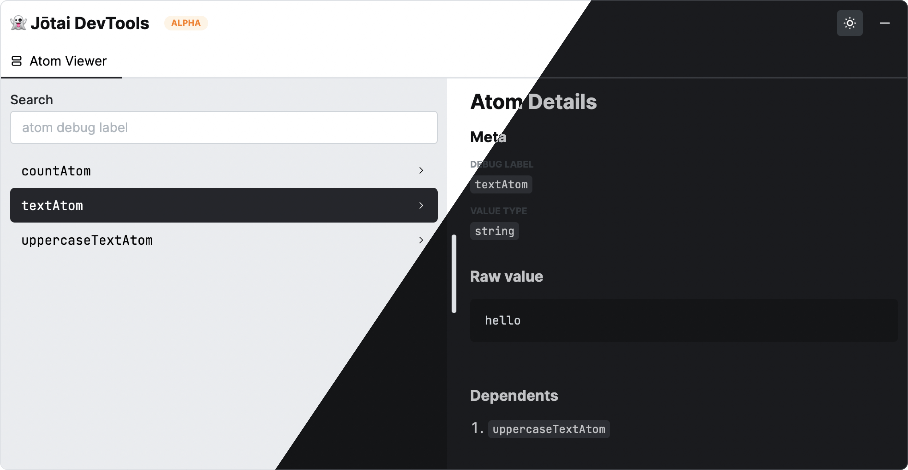 Requesting your feedback - Jotai DevTools Alpha preview · pmndrs jotai · Discussion #1754 · GitHub