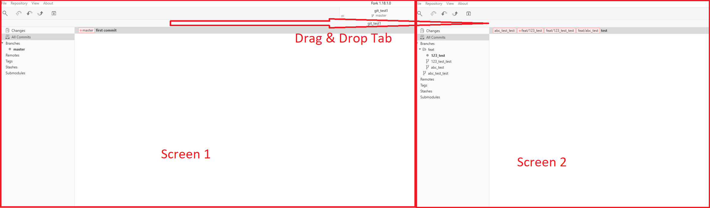 Crash when repository tab is drag & dropped to second instance · Issue ...