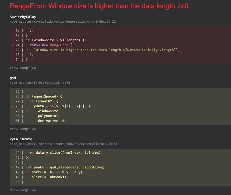 Align can crash · Issue #890 · cheminfo/nmrium · GitHub