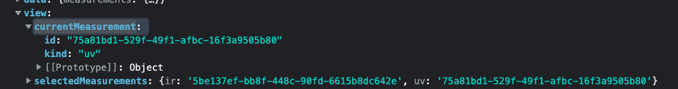view and currentMeasurement / selectedMeasurements · Issue #269 · zakodium-oss/react-science ...