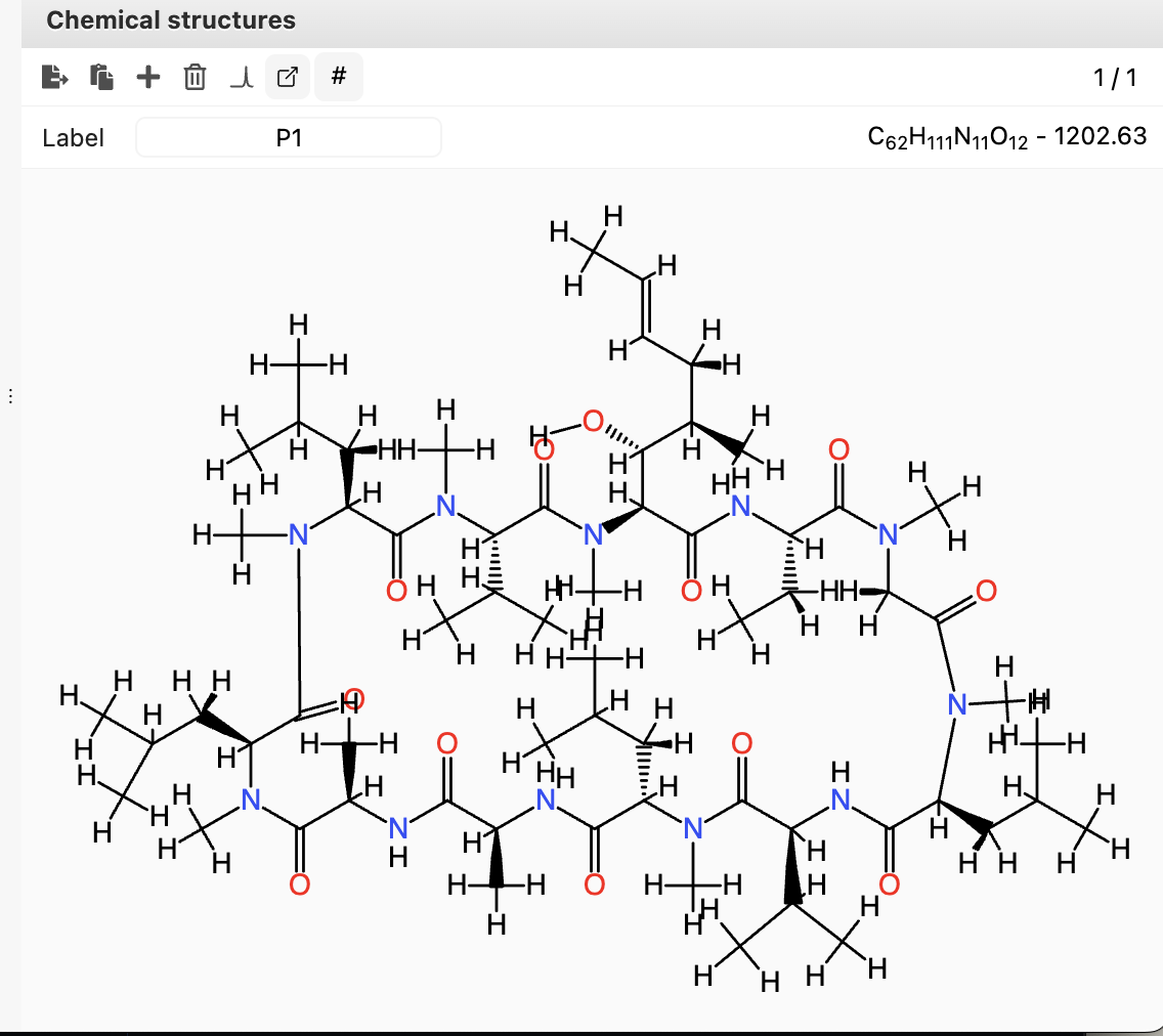 Drag drop molfile and expanded hydrogens · Issue #2537 · cheminfo/nmrium · GitHub