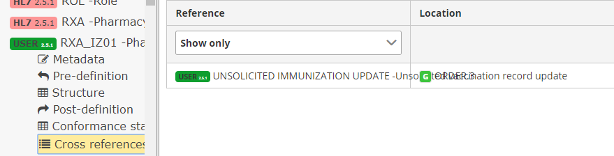 Cross Reference - Text Overriding · Issue #553 · usnistgov/hl7-igamt · GitHub