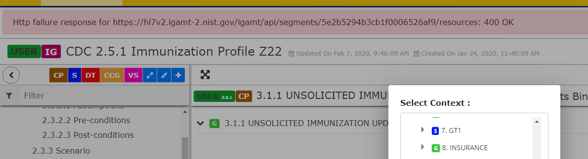 co-constraints - Error · Issue #789 · usnistgov/hl7-igamt · GitHub