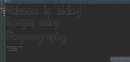GitHub - liorelisberg/Hiding-images-using-steganography-techniques-with-compression-algorithms