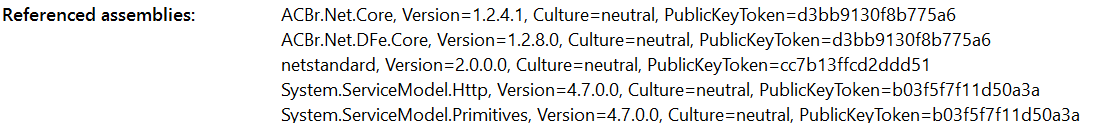 Could not load file or assembly 'System.ServiceModel.Primitives' ao ...