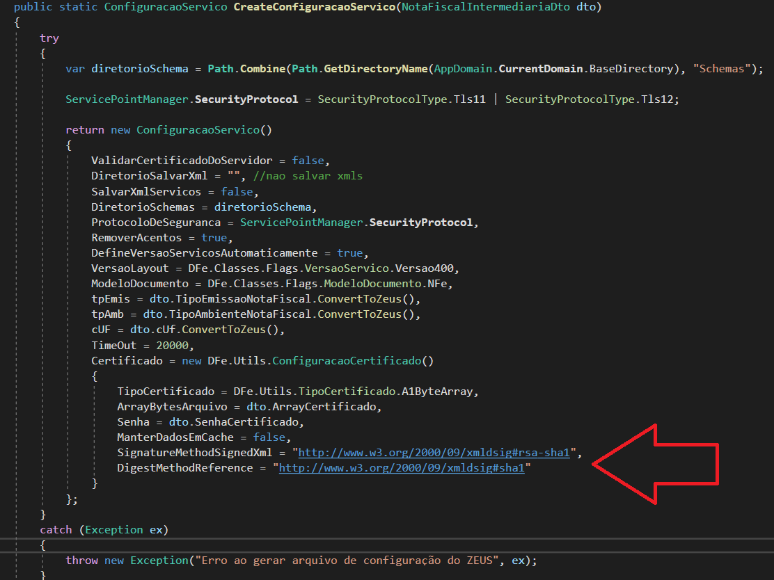 X509certificate2 Error Invalid Provider Privatekey · Issue 1165 · Zeusautomacaodfenet · Github