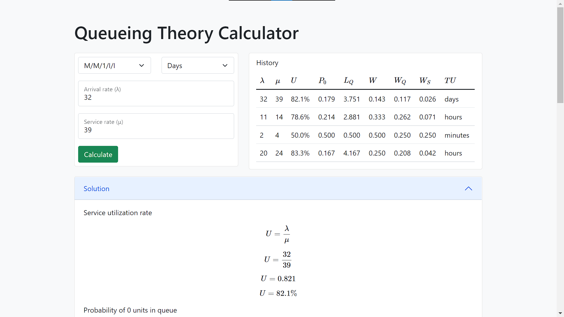 GitHub - deddyrumapea/qtcalculator: A cute queueing theory calculator GitHub - deddyrumapea/qtcalculator: A cute queueing theory calculator