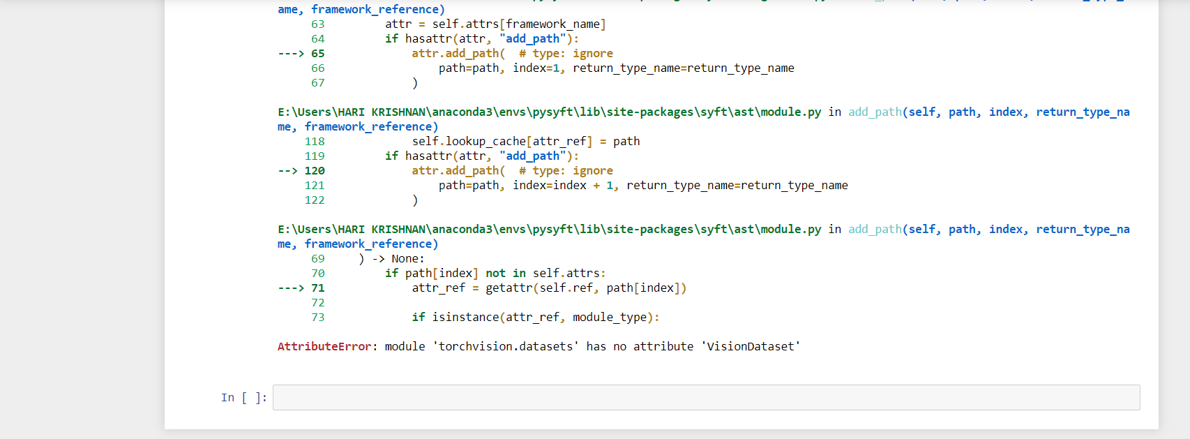 installation not working · Issue #5009 · OpenMined/PySyft · GitHub
