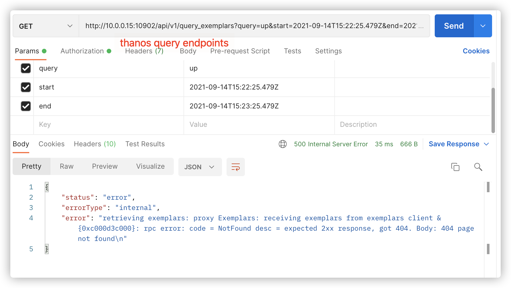 query|query-frontend log stdout rpc 404 · Issue #4668 · thanos-io/thanos · GitHub