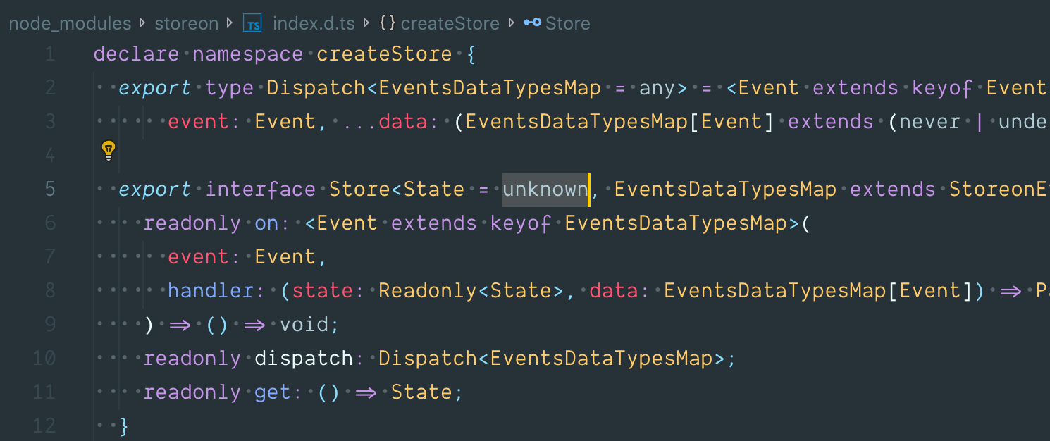 Typings don't work? · Issue #76 · storeon/storeon · GitHub