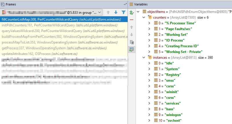 getProcess(pid) is extremely slow (at least on Windows) · Issue #1029 · oshi/oshi · GitHub