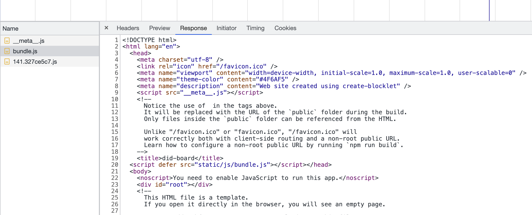 [Hold] croco.config.js 中webpack默认配置会导致dev环境打包后的静态资源引用地址错误 · Issue #150 · blocklet/create ...