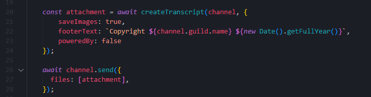 Saveimages Not Storing Raw Image Data · Issue 121 · Itzderock Discord Html Transcripts · Github