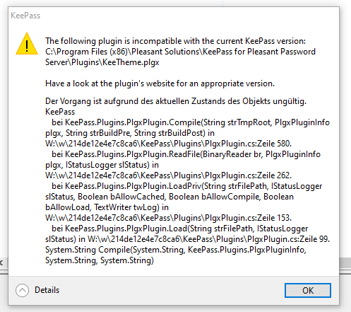 KeeTheme with KeePass 2.39.1 · Issue #99 · xatupal/KeeTheme · GitHub