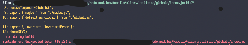 Uncaught ReferenceError: global is not defined when served from vite dev server · vitejs vite ...