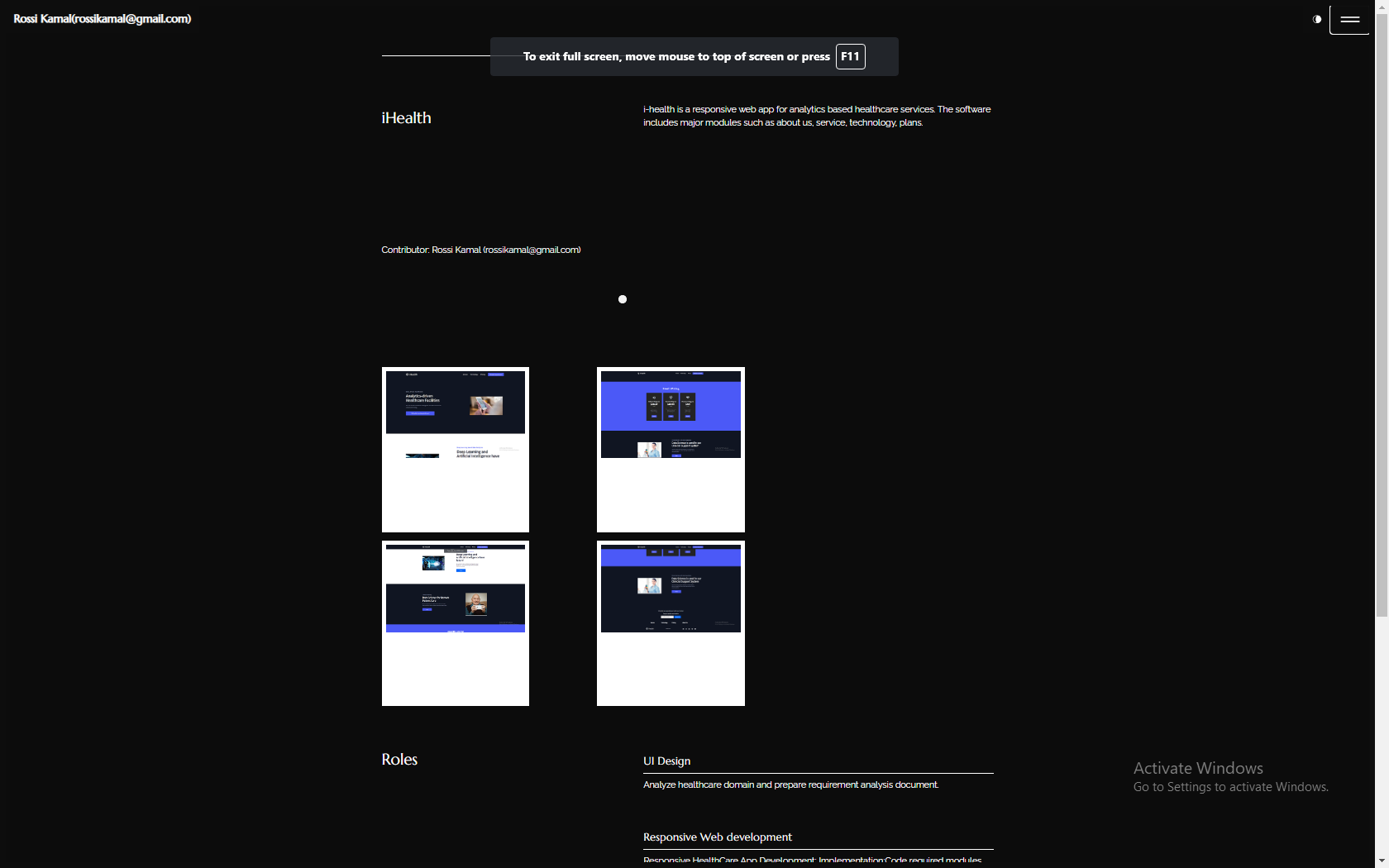 GitHub - kamalrossi/ihealth
