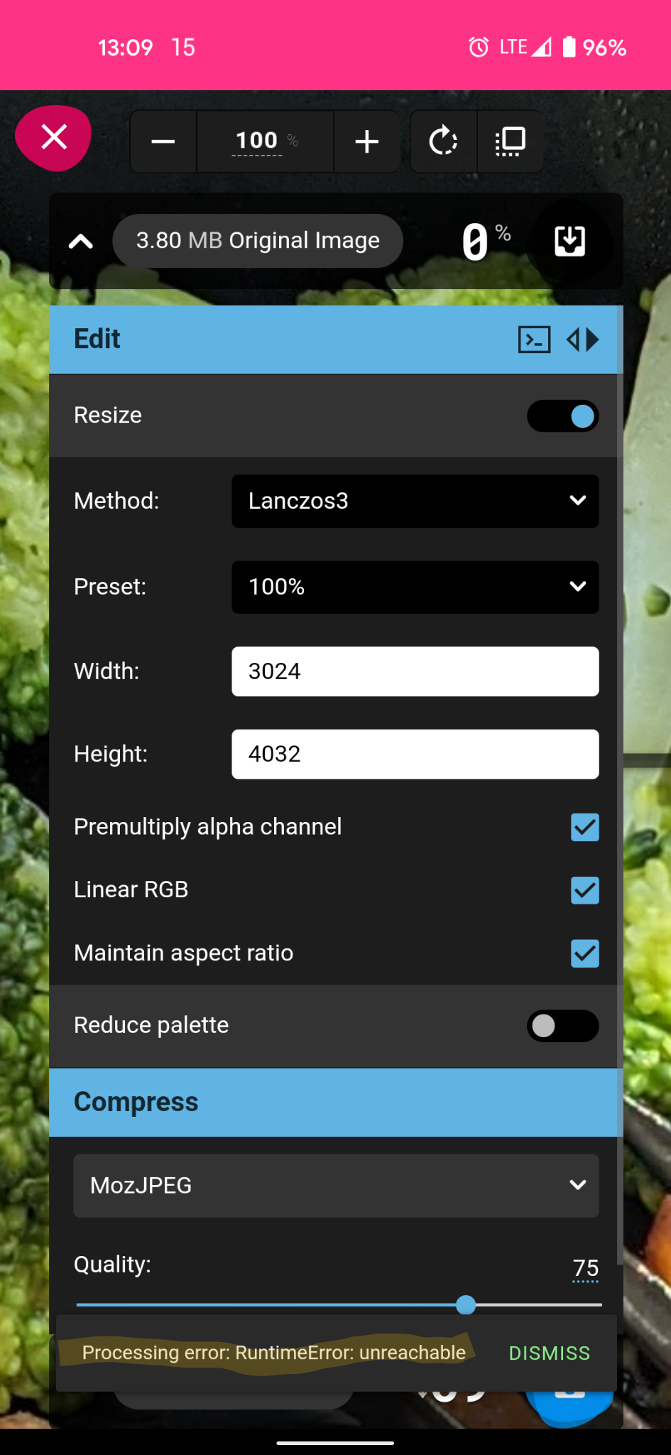 "unreachable" · Issue #782 · GoogleChromeLabs/squoosh · GitHub
