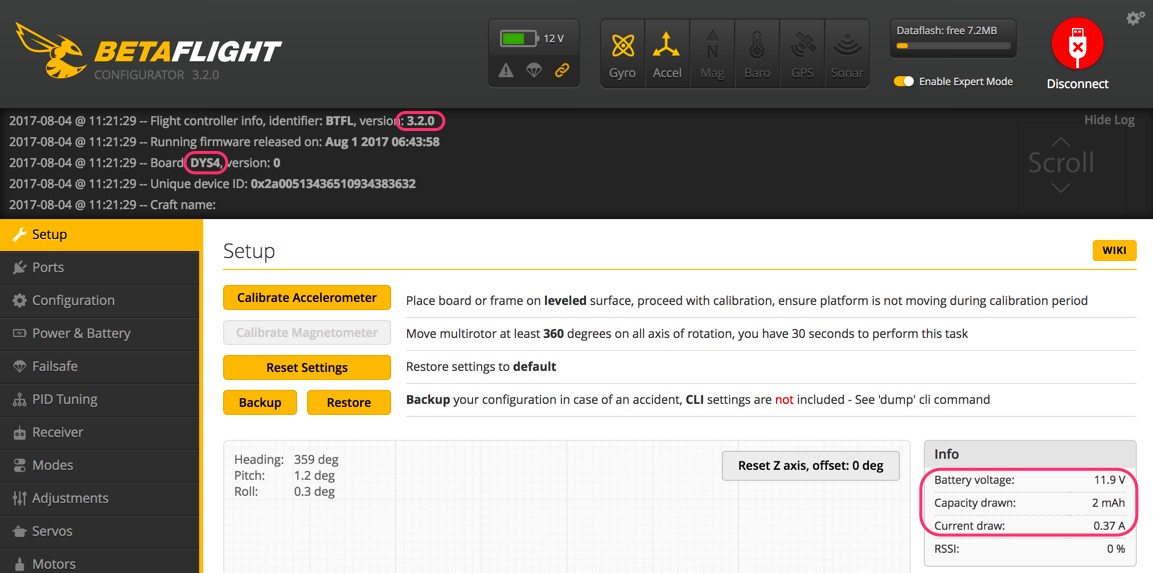 Bug with DYSF4PRO target with 3.2 RC2 · Issue #3746 · betaflight/betaflight · GitHub
