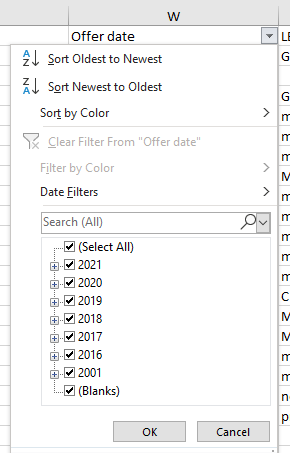 When applying filter (via excel client) date's are not recognized · Issue #191 · EPPlusSoftware ...