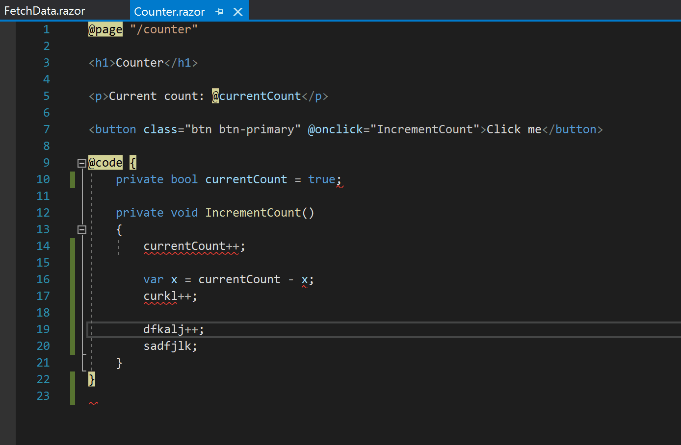 Missing/Lingering Razor Pull Diagnostics in Codespaces · Issue #4995 · dotnet/razor · GitHub