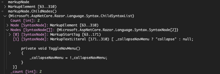 Razor Syntax Tree MarkupTextLiteral Capturing Content Out of Context · Issue #20797 · dotnet ...