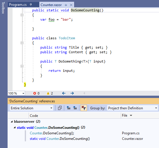 Duplicate FAR Reference and Declaration · Issue #5301 · dotnet/razor · GitHub