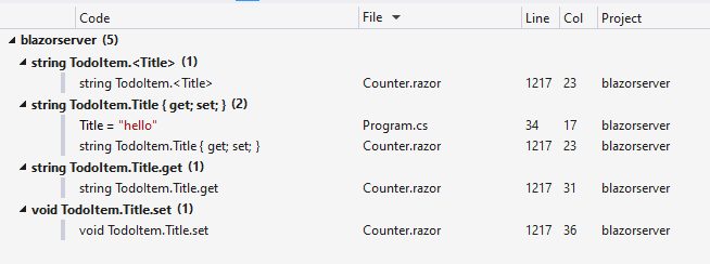 FAR Results `Code` shows codebehind of Implicit/Explicit Expressions · Issue #4611 · dotnet ...