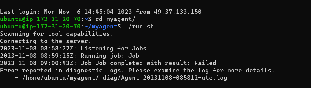 Error While Trying To Build The Dotnet Application In Azure Devops