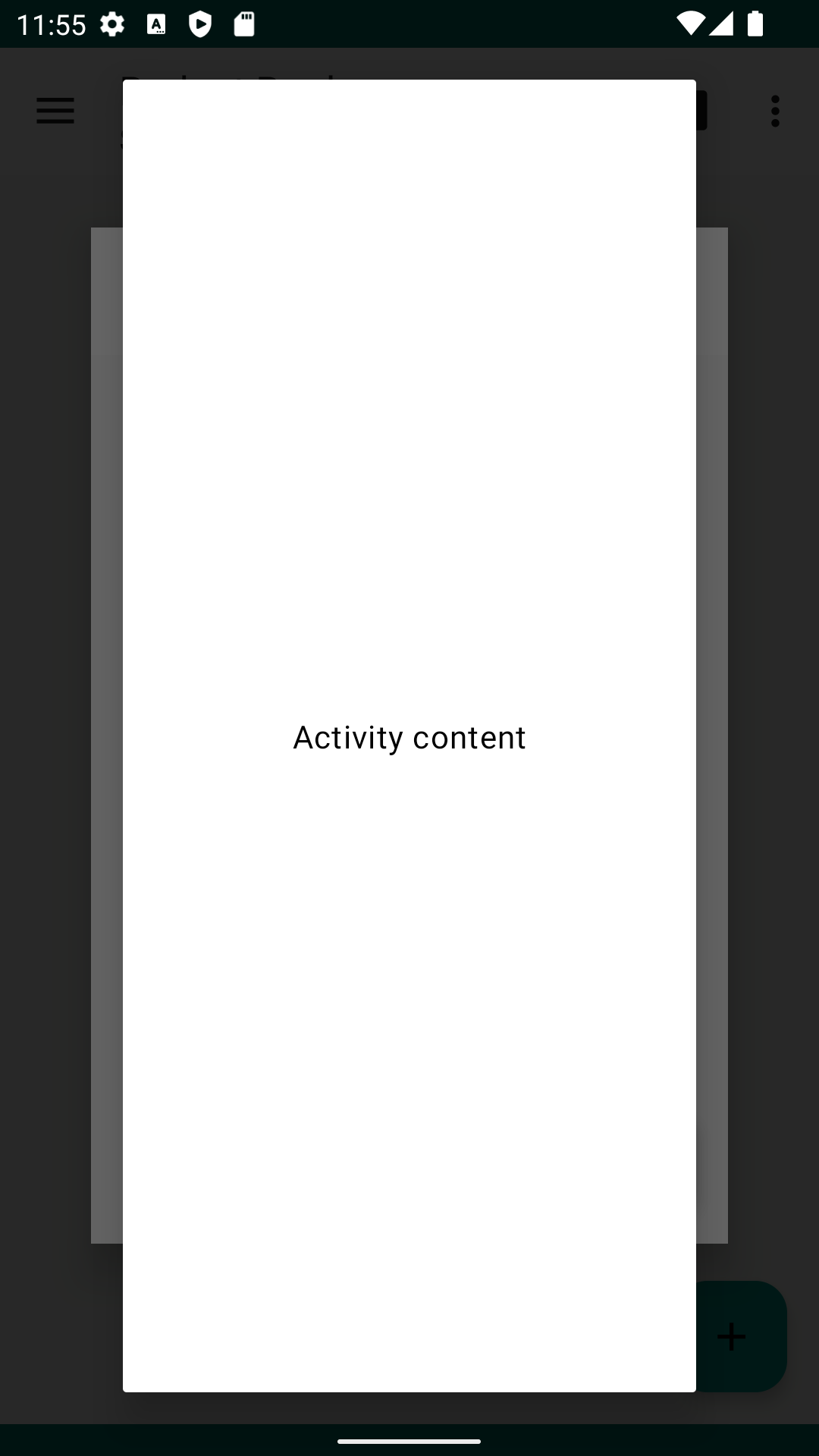 [Material3: DialogWhenLarge] Activity shown as dialogue even on non ...