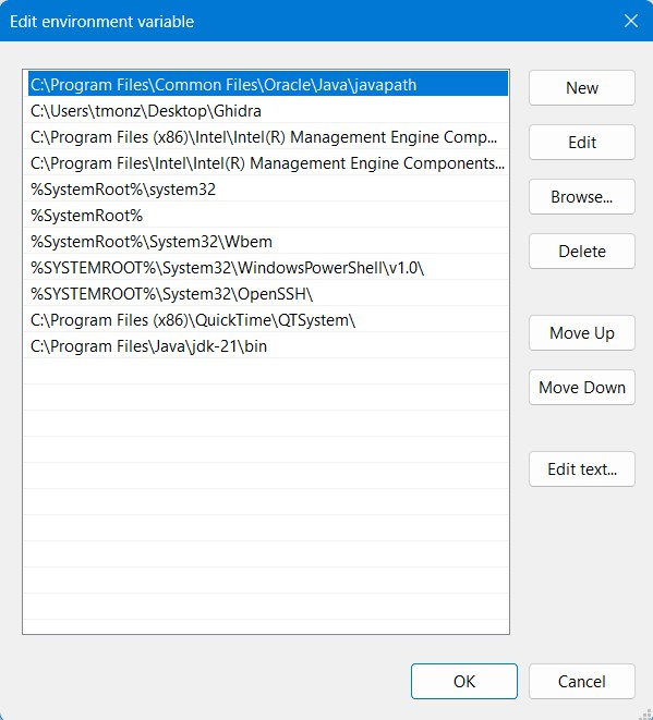 Cannot create new project · Issue #5896 · NationalSecurityAgency/ghidra · GitHub
