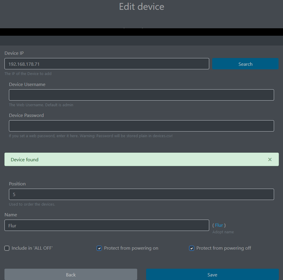 Enable/Disable "All OFF" in settings · Issue #312 · TasmoAdmin/TasmoAdmin · GitHub