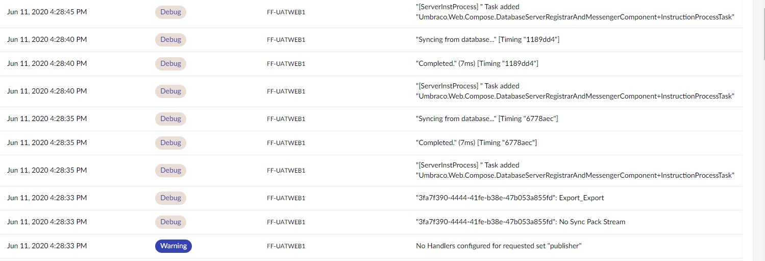 uSync Fails to Publish Content with Error "Step returned false" · Issue #112 · KevinJump/uSync ...