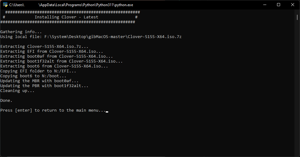 Please Add Option For Using Locally Downloaded Builds of (Opencore, Clover) · Issue #282 ...