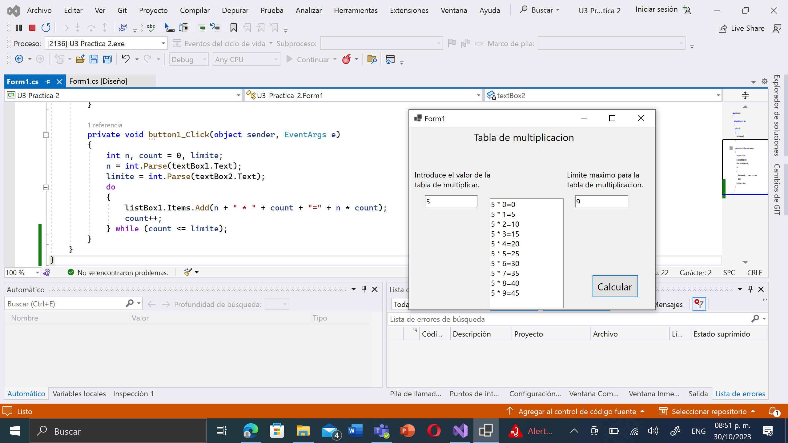 GitHub - AngelDavidFloresQuintanilla/U3-Practica-2