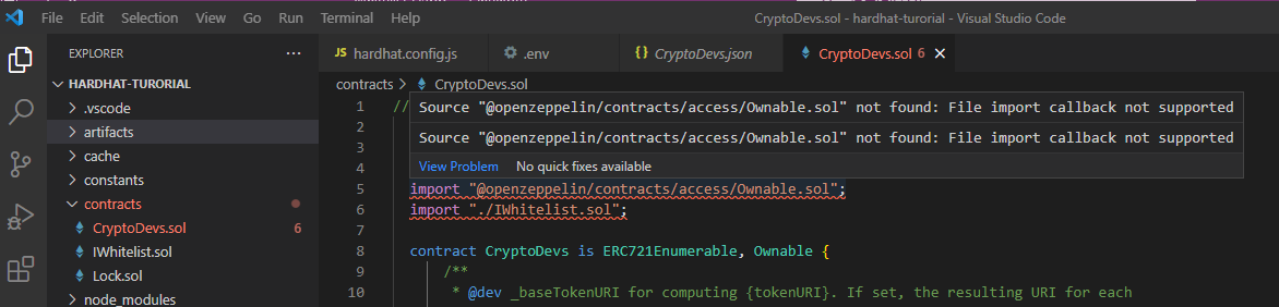 Source Openzeppelincontracts Not Found File Import Callback Not Supported · Issue 320 7295