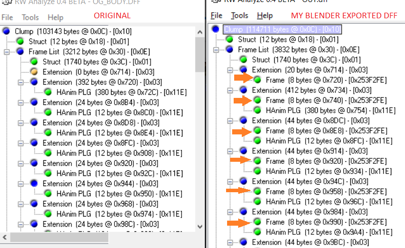 Feature: Allow Exporting without Bone Names / Frames · Issue #227 · Parik27/DragonFF · GitHub