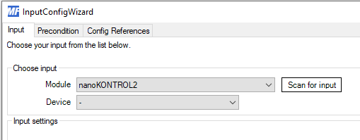 MIDI input device and event is lost after first closing the InputConfigWizard MF 9.7.1.1 · Issue ...